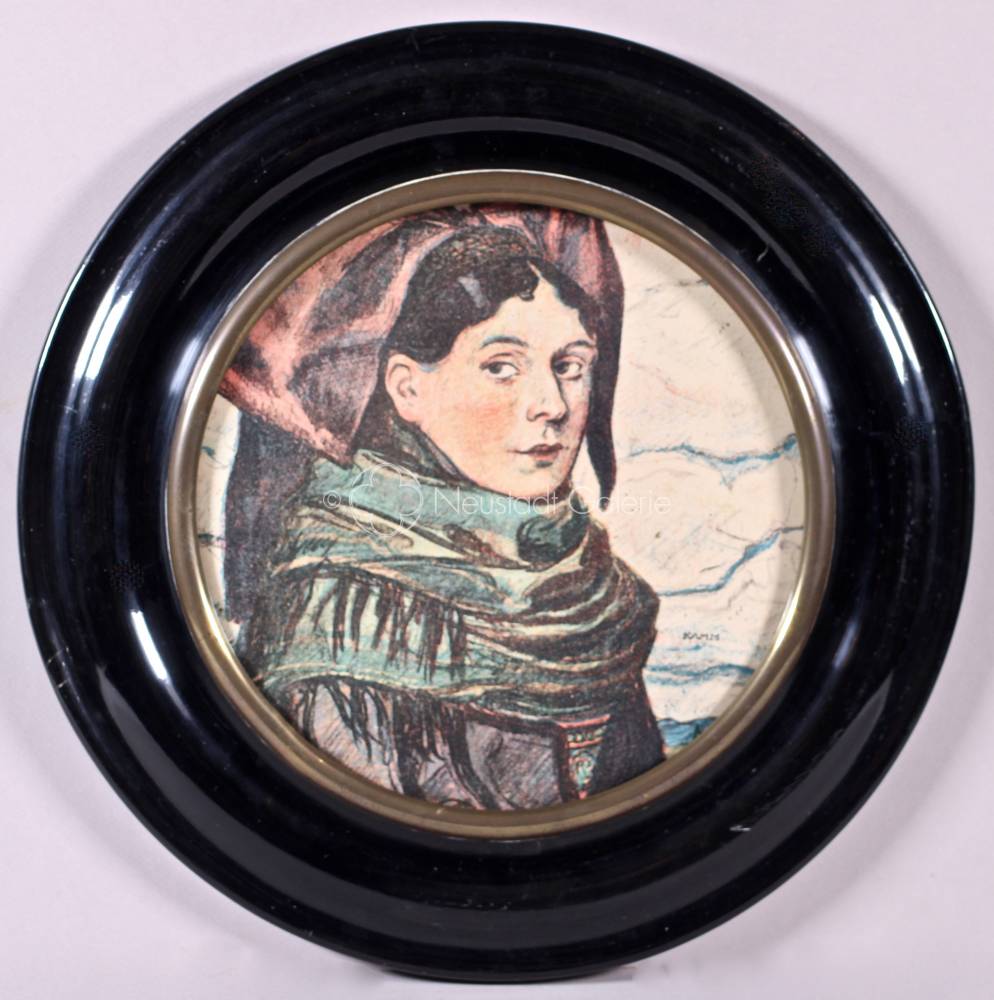 Galerie d'art Kiwior - Louis-Philippe Kamm « Alsacienne enchaînée