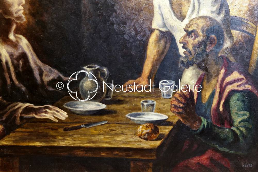 Galerie d'art Kiwior - Robert Heitz « Scène religieuse